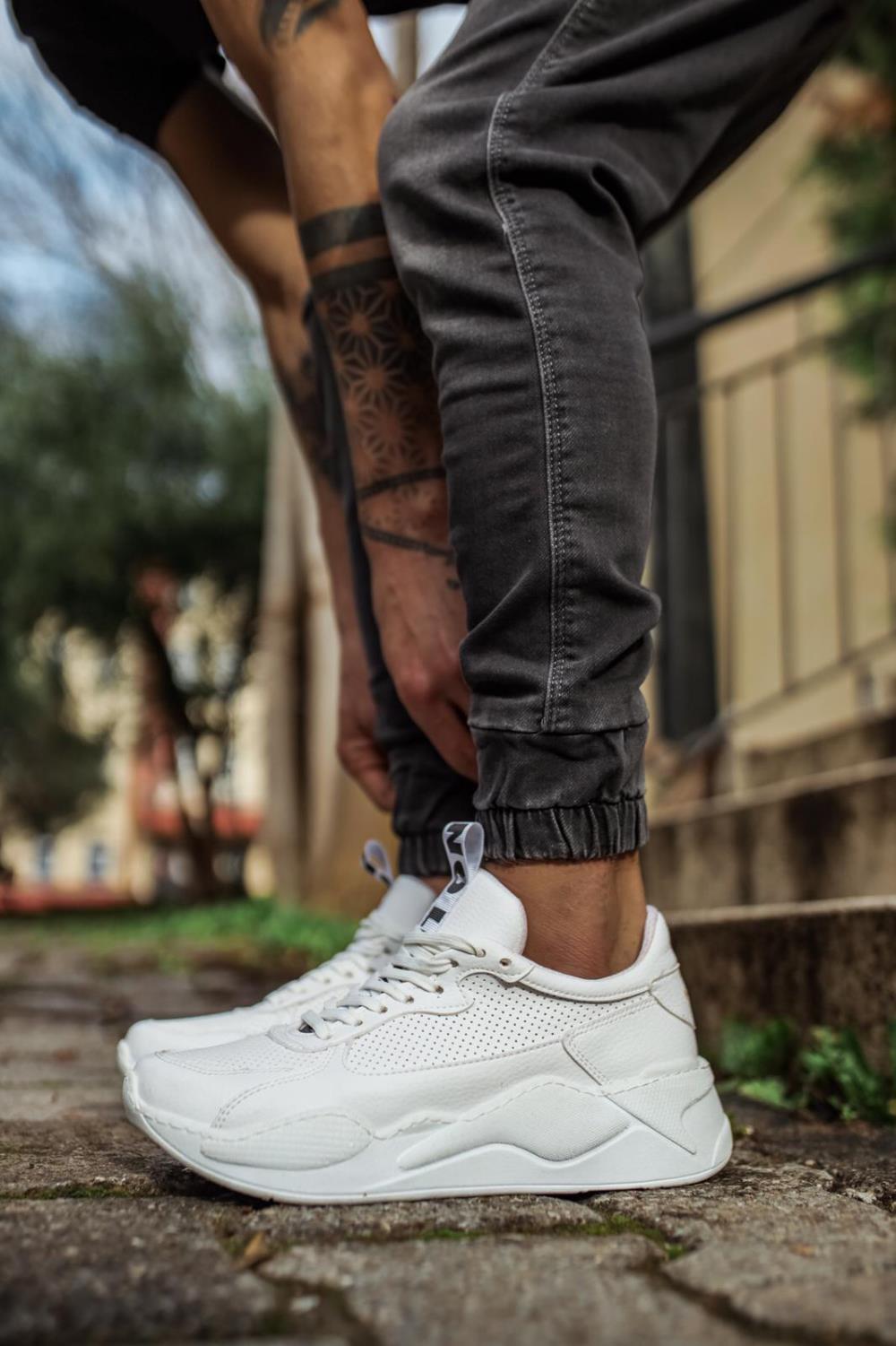 Knack Sneakers Ayakkabı 606 - Beyaz